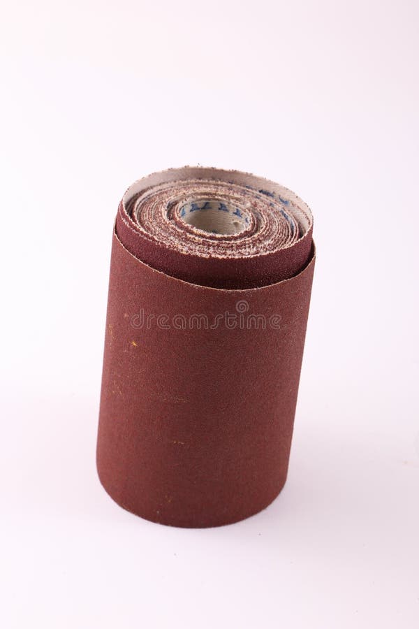 Sandpaper Roll stock photo. Image of background, polishing - 110957338