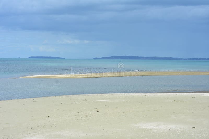 Sand Patch on Remote Pacific Beach Stock Photo - Image of beach, gulf ...