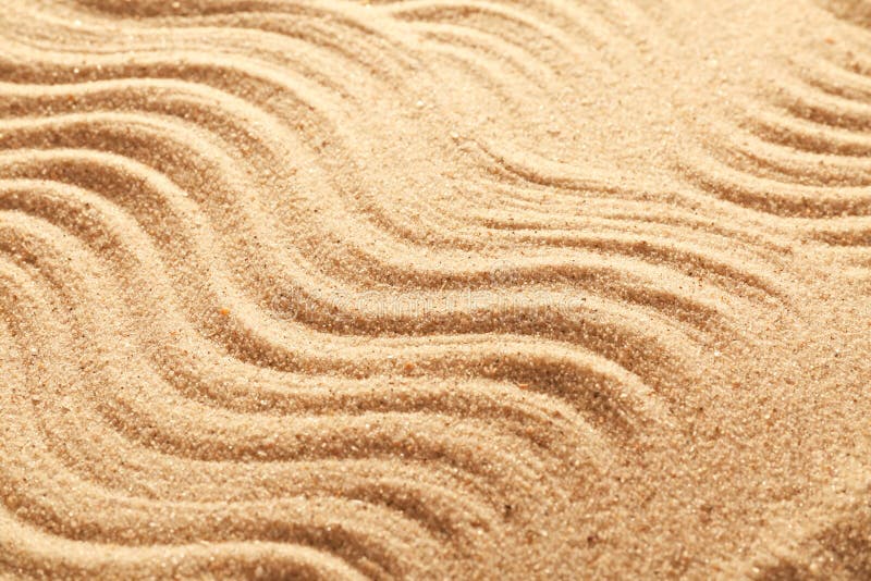 Sand with pattern, closeup stock image. Image of desert - 150076699