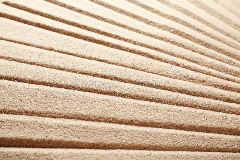 Sand with pattern, closeup stock image. Image of natural - 150076703