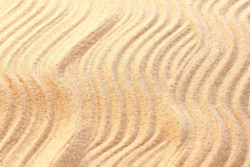 Sand with pattern, closeup stock photo. Image of copy - 150076706