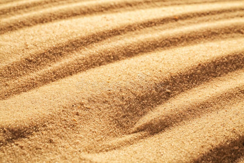 Sand with pattern, closeup stock image. Image of clean - 150076731