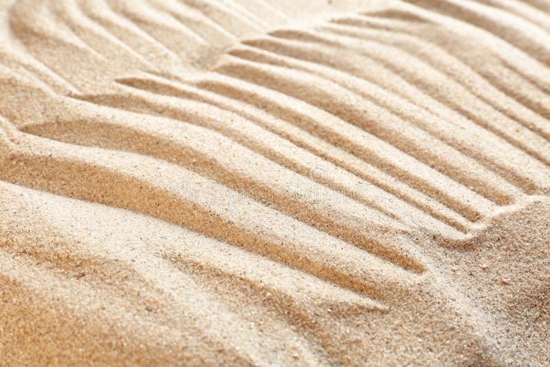 Sand with pattern, closeup stock image. Image of sandy - 150077295