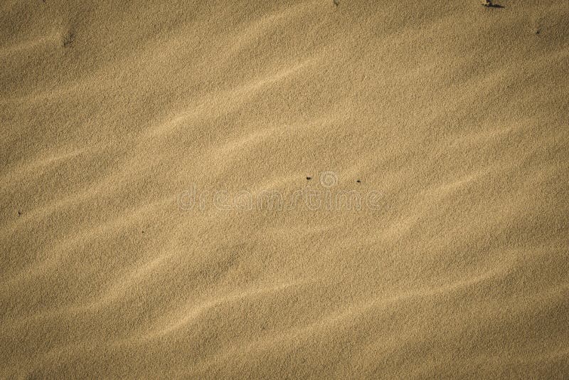 Sand Pattern Texture on the Beach - Vintage Retro Look Stock Image ...