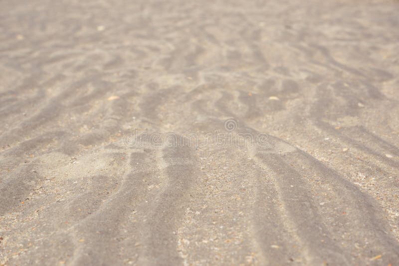 Sand Pattern Texture. Sand Waves on the Beach. Wave, Sand Dunes, Dry ...
