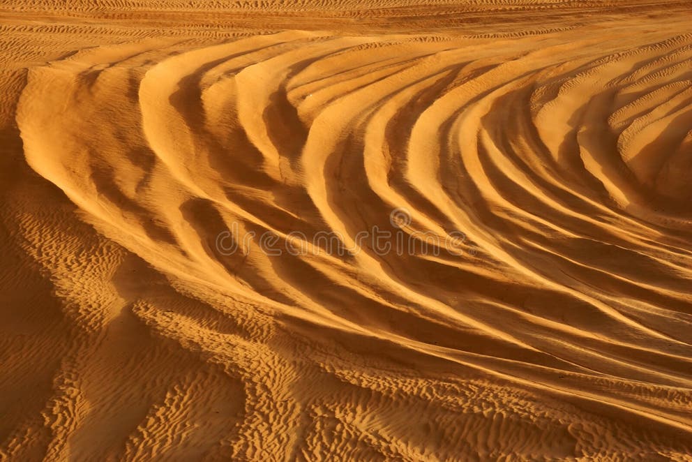 Sand Patterns stock photo. Image of grooves, dune, evening - 1473238