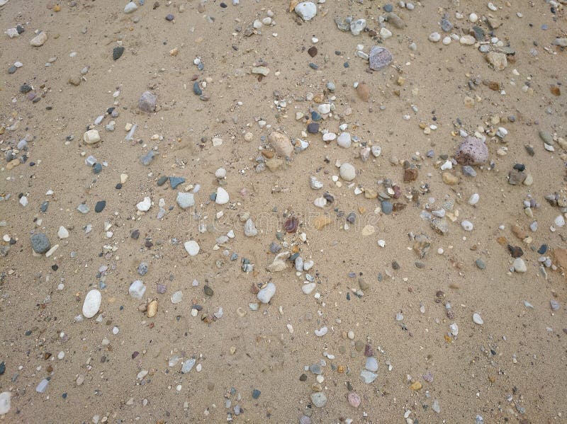 Sand with pebbles texture stock image. Image of pattern - 2272017