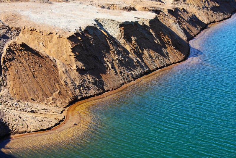 Sand pit stock photo. Image of land, career, sandy, digging - 24857436