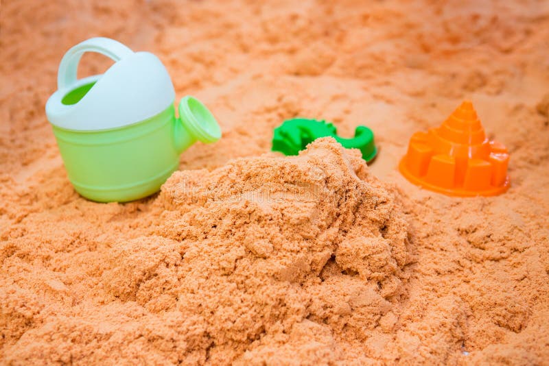Sand and play equipment stock image. Image of beach - 187710087