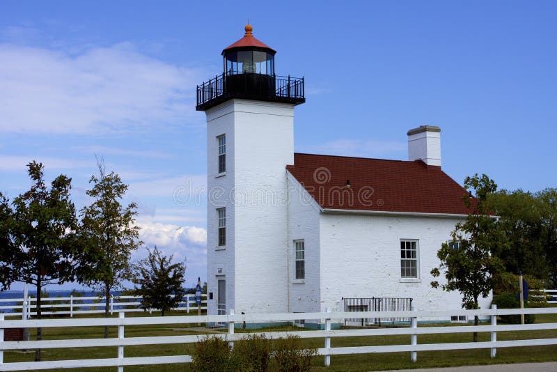 Sand Point Lighthouse 816195 Stock Image - Image of tour, aids: 184936667