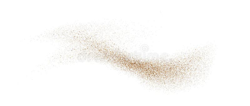 Sand Powder Splash. Flowing Dust Speckles and Particles Wave Texture ...