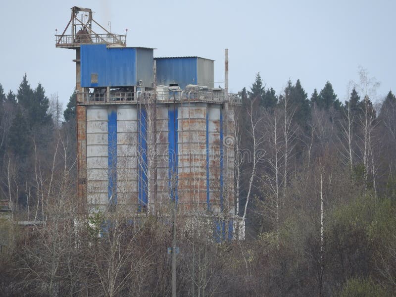 Sand Quarry Building and Workshop with Heavy Duty Machinery ...