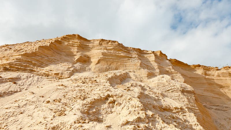 Sand Quarry, in the Photo Sand Mountain in the Quarry in the Background ...