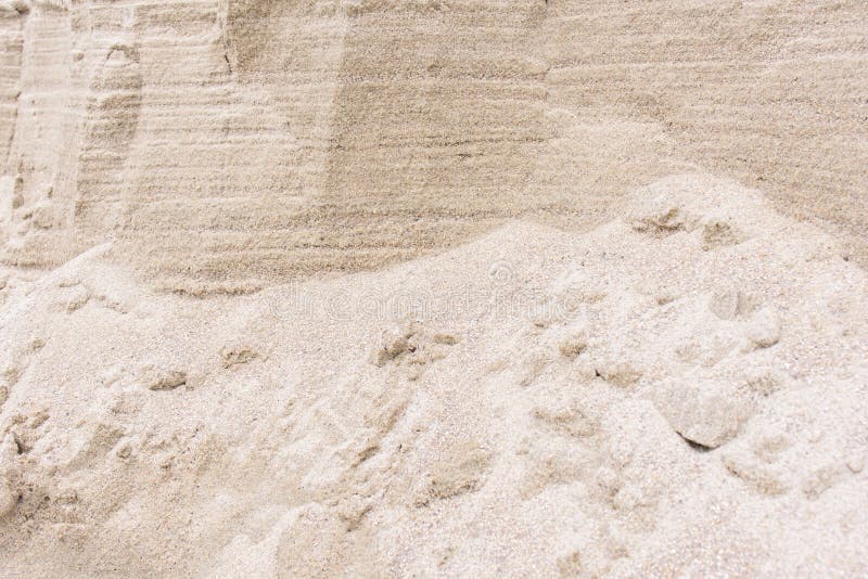 Sand in the quarry stock photo. Image of heap, sand - 120265148