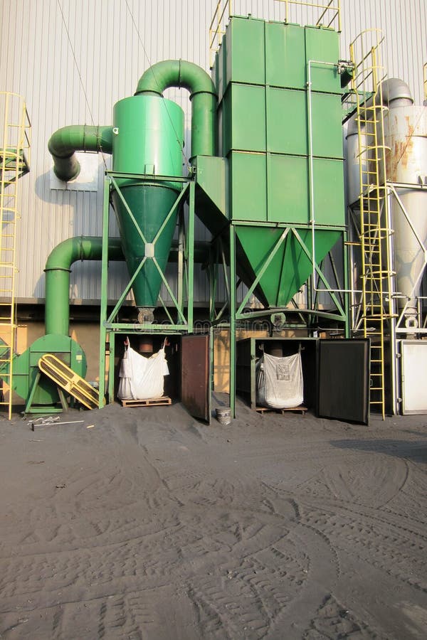 Sand Reclaim stock photo. Image of industries, machine - 65824198