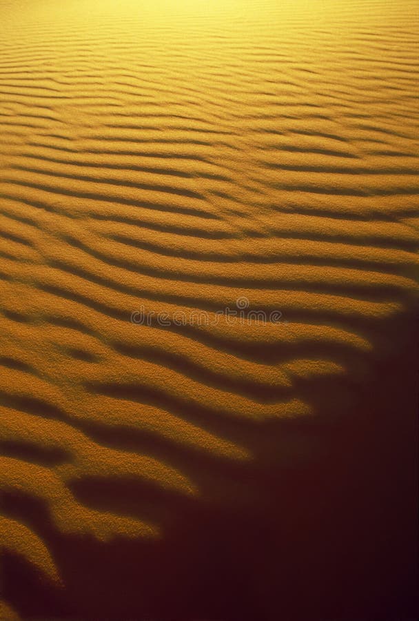 Sand Ripple and Shadow Patterns Stock Image - Image of abstract ...