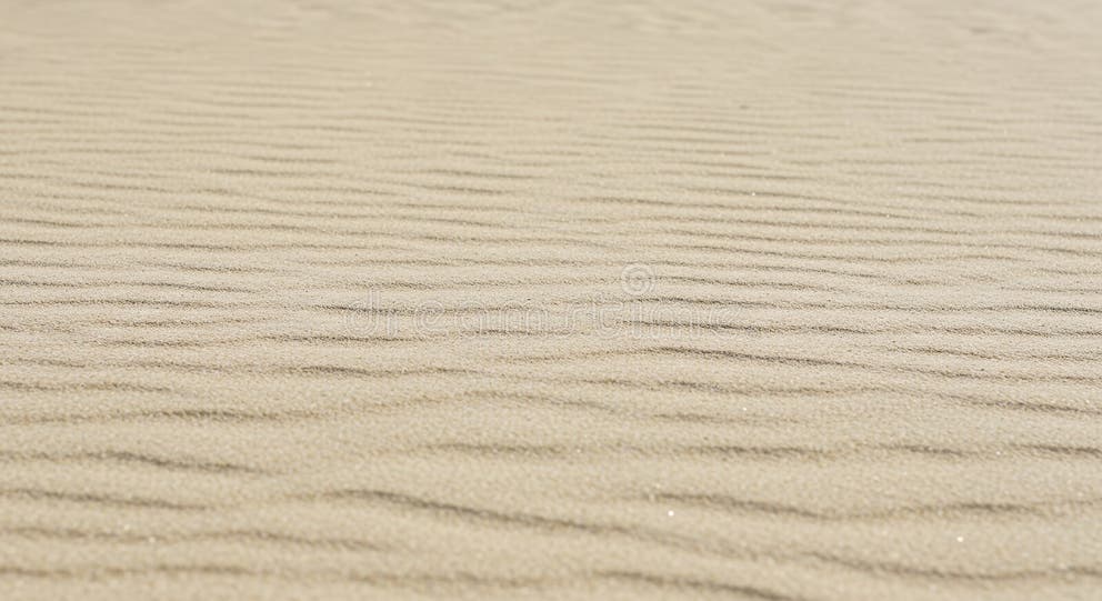 Sand Ripples an Abstract Desert Landscape Texture Stock Illustration ...