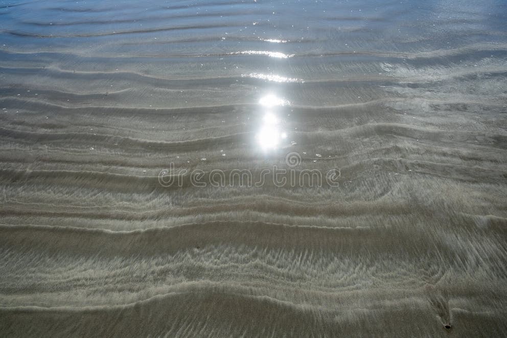 Sand ripples stock photo. Image of texture, sandy, beach - 92665930