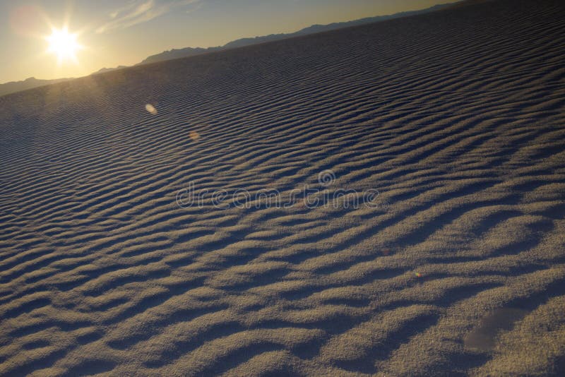 Sand ripples in desert USA stock photo. Image of atmosphere - 30850230