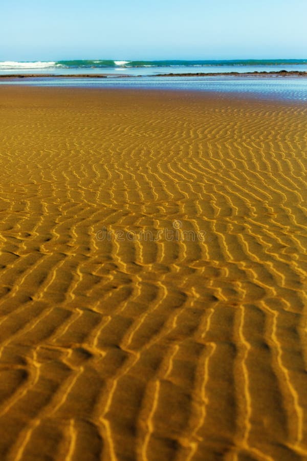 Sand Ripples Pattern Background Stock Image - Image of orange, journey ...
