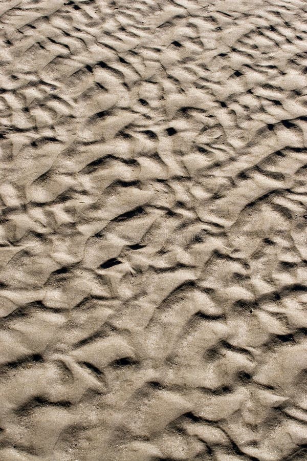 Beach Ocean Shore Sand Dune Ripple Wave Pattern Sediment Formation ...