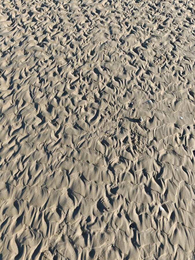 Sand Ripples. Texture or Background Stock Image - Image of snow ...
