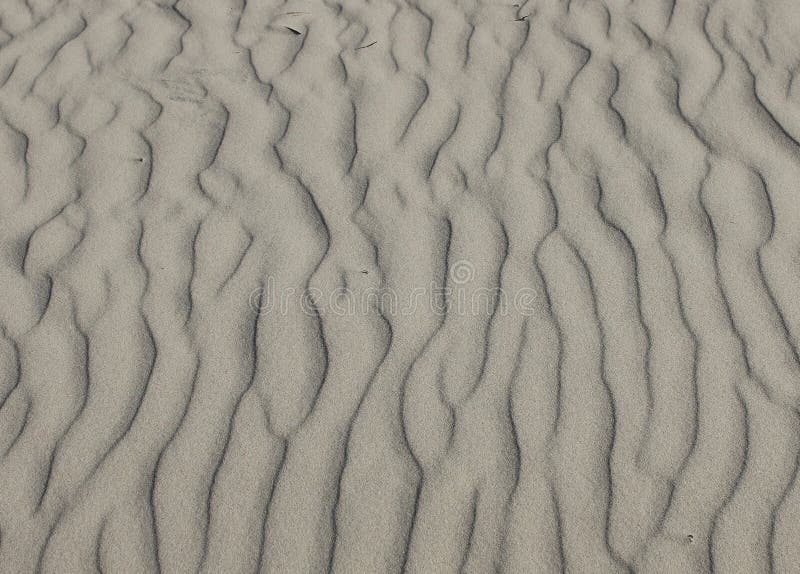 Sand Ripples Beach Desert Background Horizontal Stock Image - Image of ...