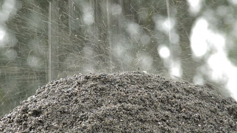 Sand of River Falling in a Sand Mountain Stock Video - Video of mason ...