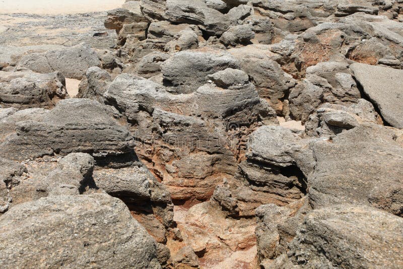 Sand rock grotto stock image. Image of beach, marina - 213661463