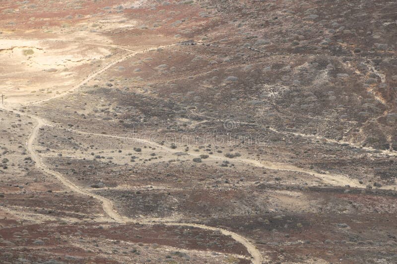 Sand and Rocks Desert stock image. Image of tenerife - 33475687