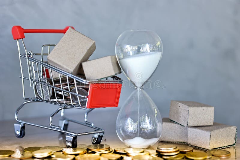 Countdown Timer for Business Deadline Concept. Stock Image - Image of ...