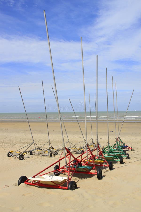 Sand sailing stock image. Image of sport, vehicle, sand - 26728799