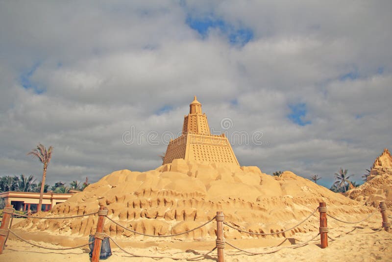 Sand Sculpture stock image. Image of sand, beach, sunshine - 31493335