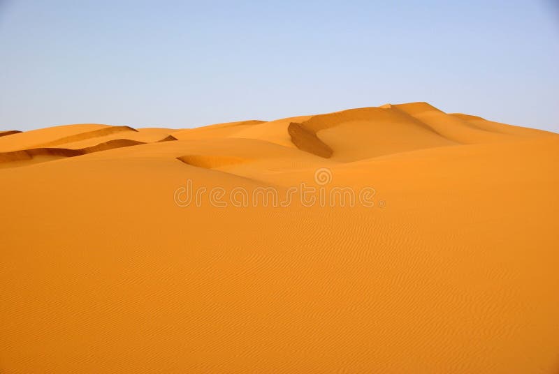 Sand sea, Libya stock image. Image of wilderness, sand - 12751411