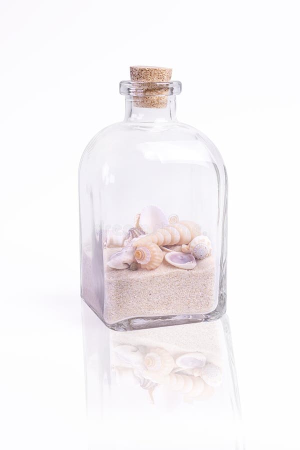 Sand art in a bottle stock image. Image of focus, yellow - 56821475