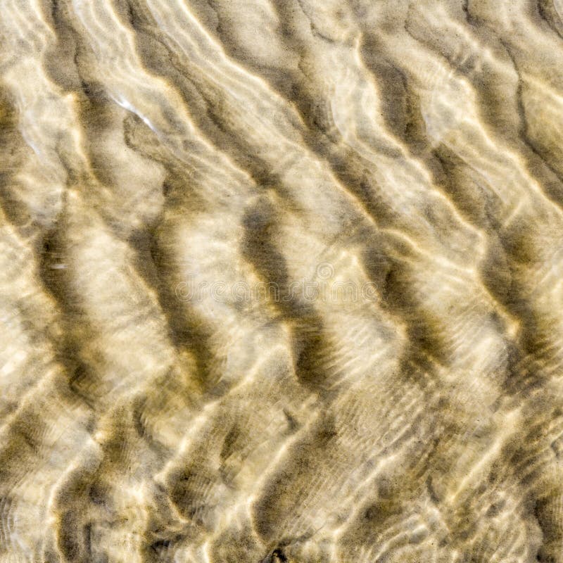 Sand see through water stock photo. Image of texture - 43113638