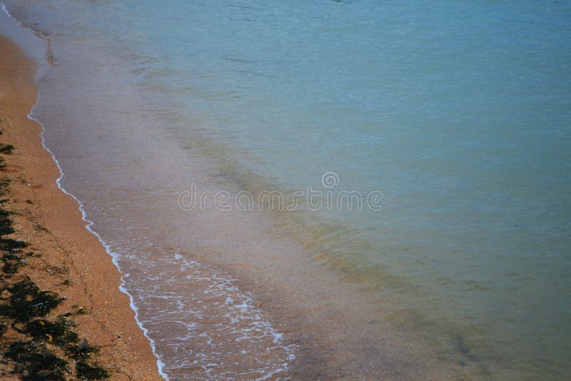Sand on the Shore, Sandy Shore, Wave on the Sandy Shore, Relaxing on ...
