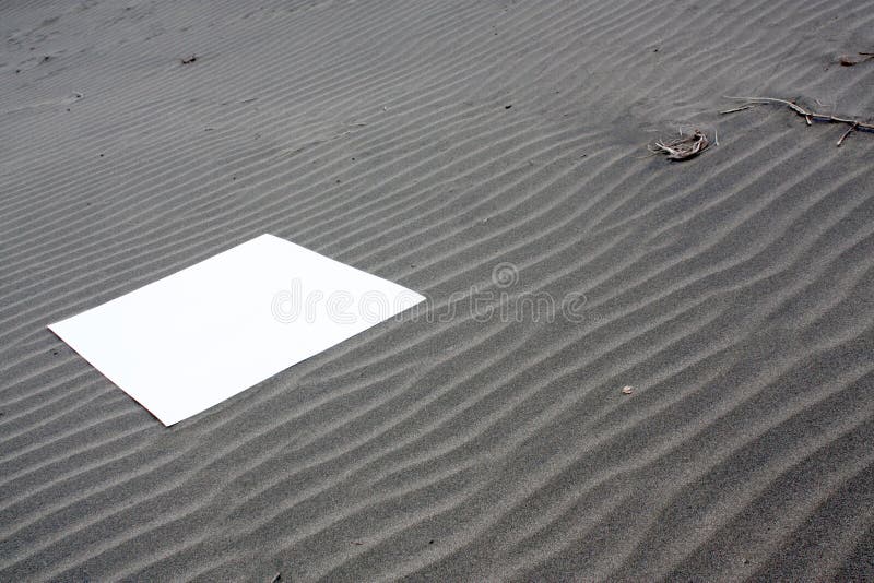 Sand Sign (left) stock photo. Image of white, black, sign - 13238240