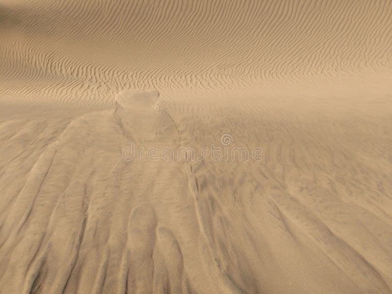 Sand slide in a desert stock image. Image of endless - 104206557