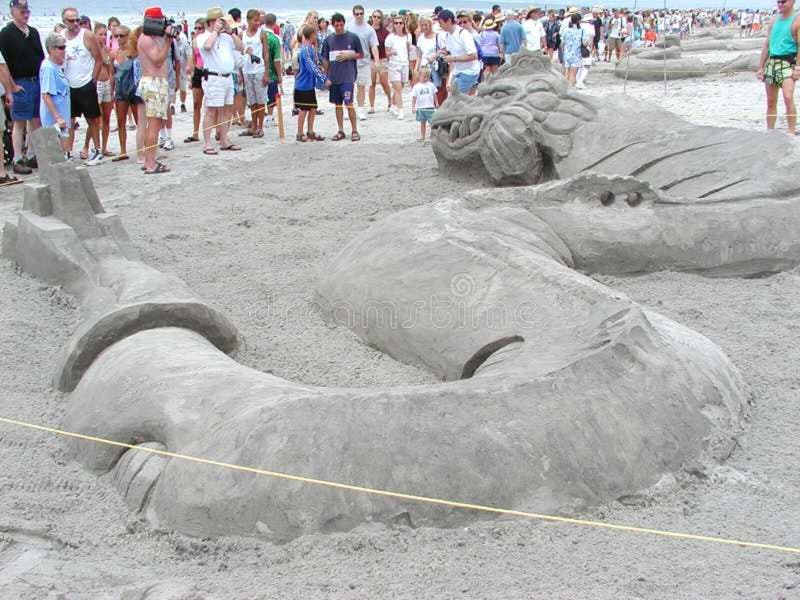 Sand Statue 4 stock photo. Image of - 91786764