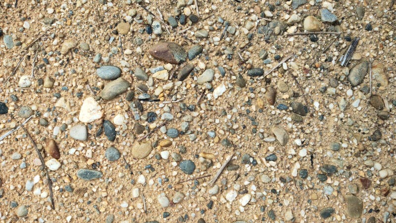 Sand with stone stock image. Image of beach, nature - 210515603