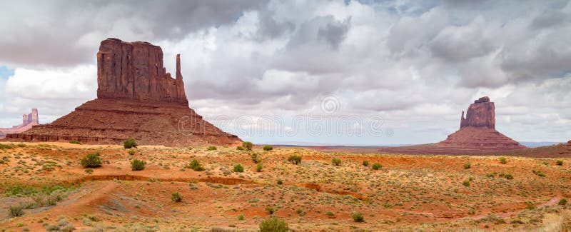 Sand Stone Monuments in Arizona Stock Photo - Image of sand, formation ...