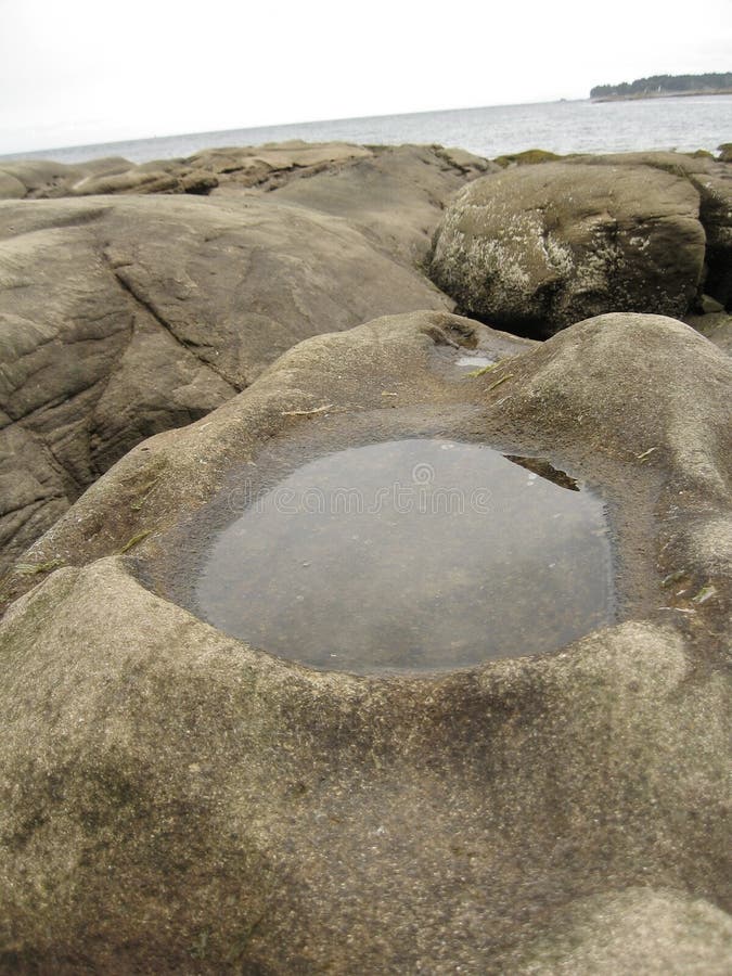 Sand stone puddle stock photo. Image of sand, island, water - 5240386