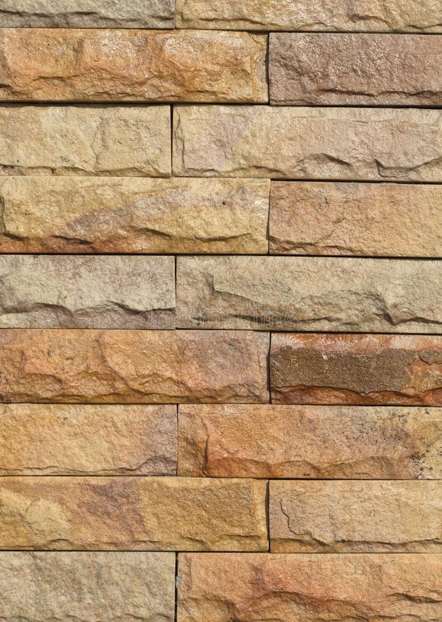 Sand stone wall stock photo. Image of built, sand, cement - 45758924