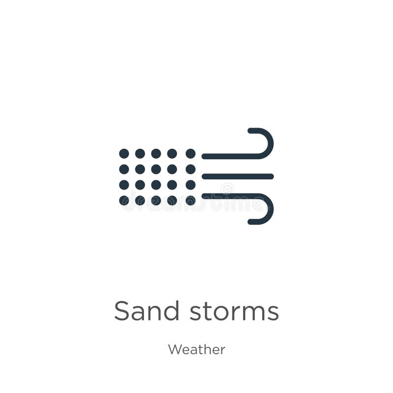 Sandstorm Icon Stock Illustrations – 234 Sandstorm Icon Stock ...