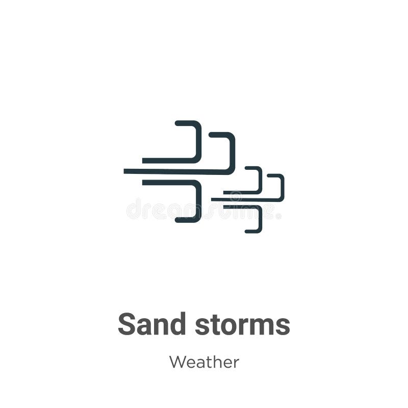 Strong Sandstorm Stock Illustrations – 45 Strong Sandstorm Stock ...
