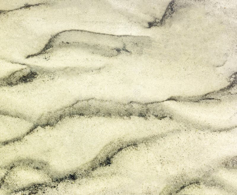 Sand in a stream stock photo. Image of fine, lines, water - 36806652