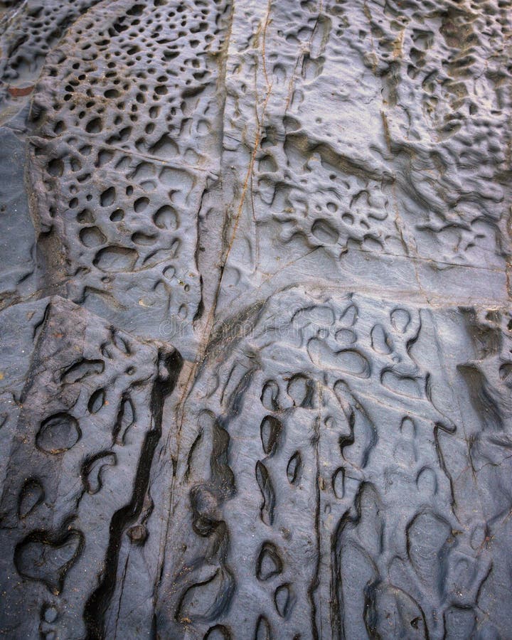 Sand in the Surf Zone To Erode Stone Stock Photo - Image of erosion ...