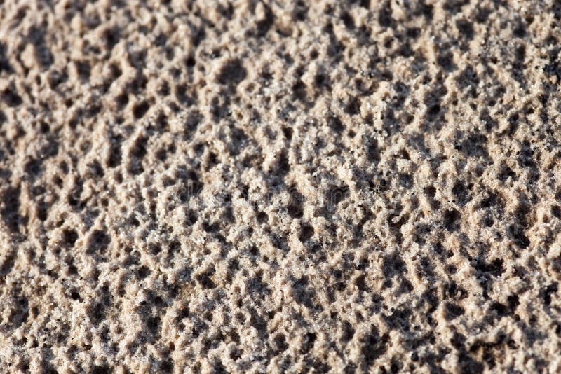 Sand Surface after the Rain Stock Image - Image of gritty, coarse: 41799297