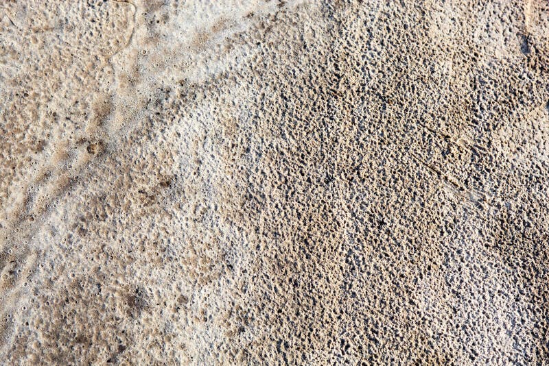 Sand Surface after the Rain Stock Image - Image of ripple, rusty: 82254305